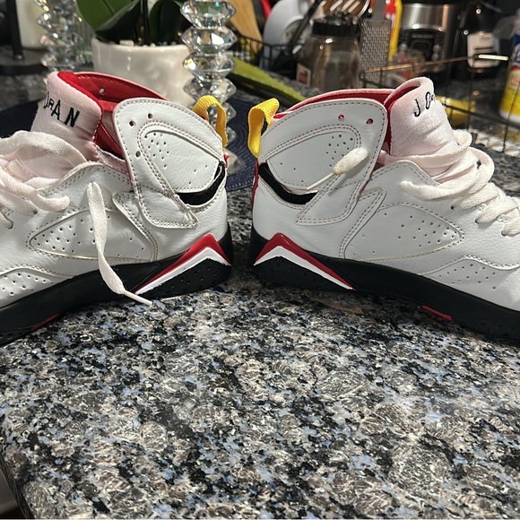 Nike | Shoes | Air Jordan 7 Retro Cardinal Red White Black Mensize 7 ...